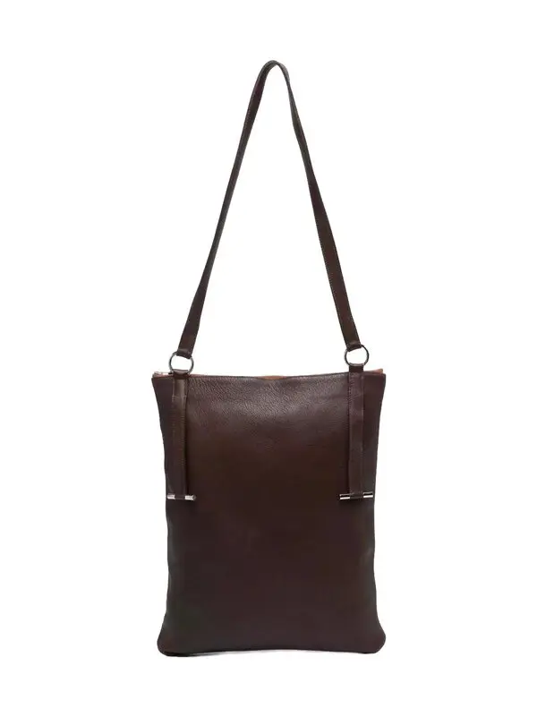 Hermès 2002s Leather Shoulder Bag - Brown