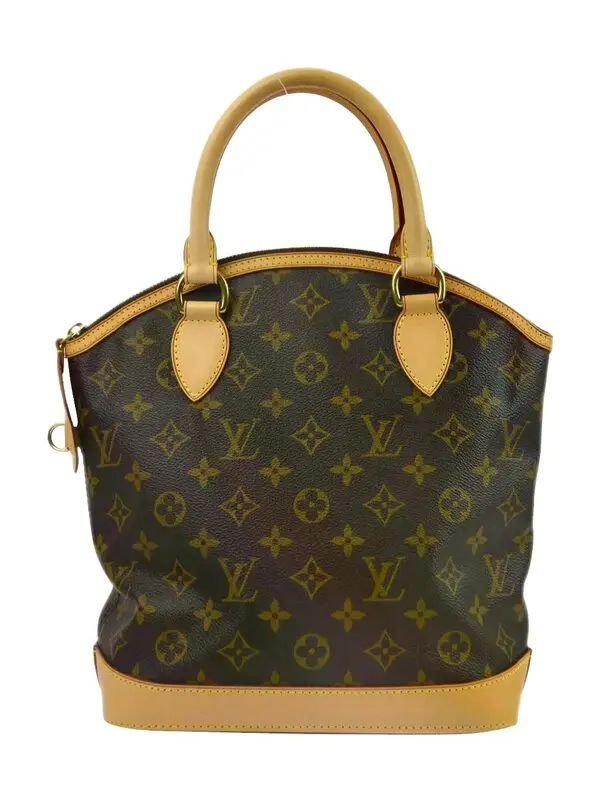 LOUIS VUITTON 2006 Lockit Tote Bag - Brown