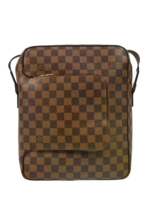 LOUIS VUITTON 2005 Damier Olaf Mm Shoulder Bag - Brown