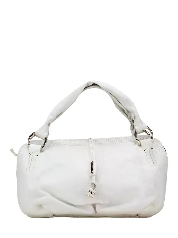 Celine 2006 Calfskin Bittersweet Hobo Bag - White