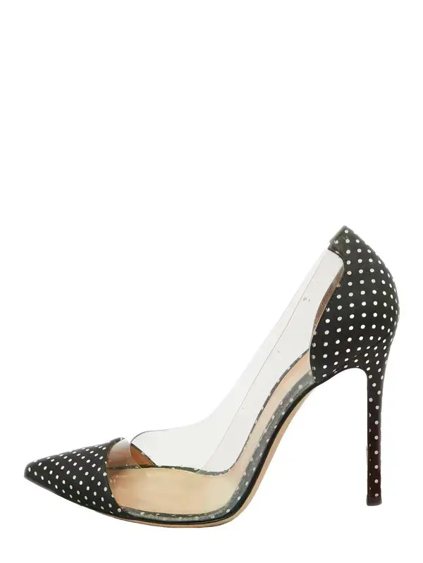 GIANVITO ROSSI 120mm Polka-dot Pumps - Black