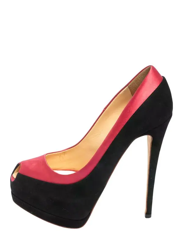 GIUSEPPE ZANOTTI 140mm Suede Heeled Pumps - Black