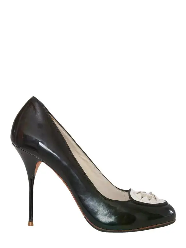 SOPHIA WEBSTER 110mm Leather Pumps - Black