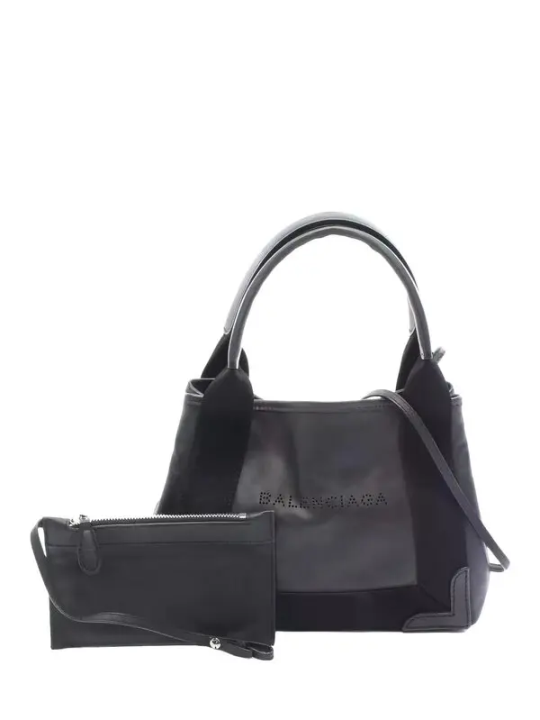 Balenciaga 00s Leather Handbag - Black