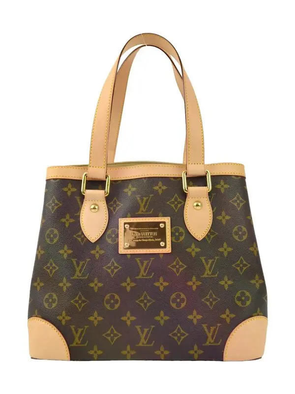 LOUIS VUITTON Hampstead Pm Tote Bag - Brown