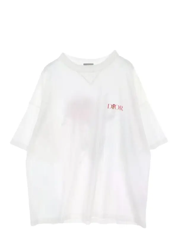 Dior 2010s Jardin T-shirt - White