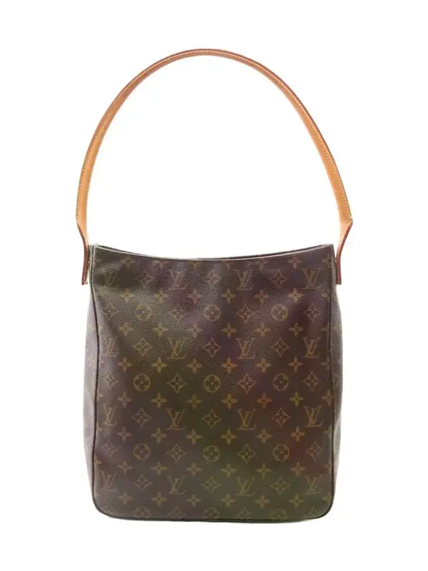 LOUIS VUITTON 1999 Looping Gm Shoulder Bag - Brown