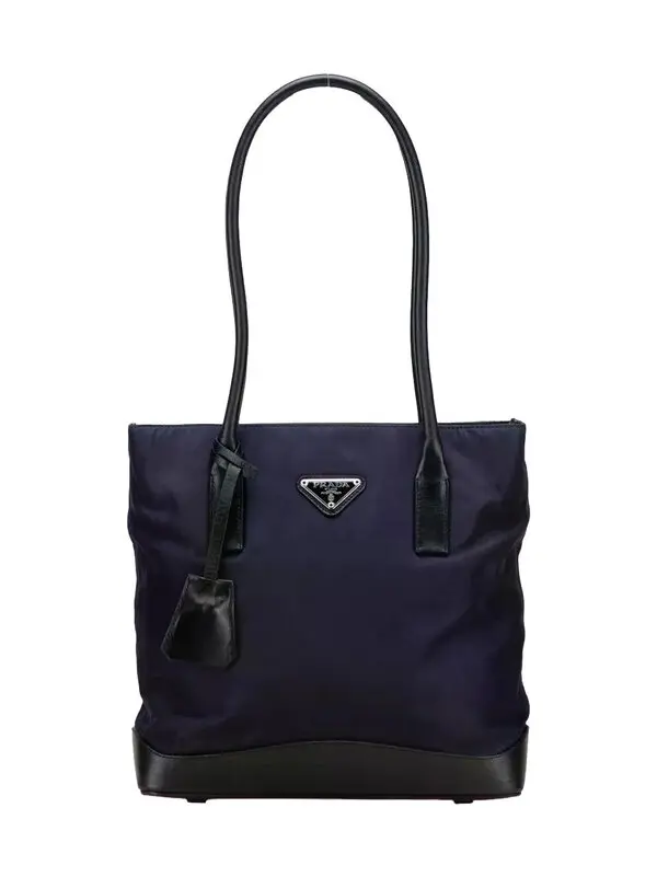 Prada Tessuto Tote Bag - Blue