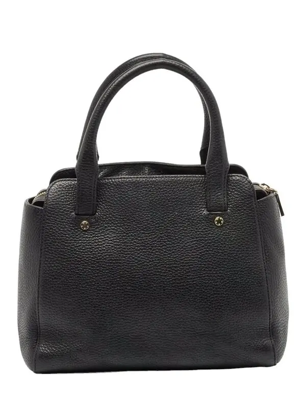 AIGNER Leather Tote Bag - Black