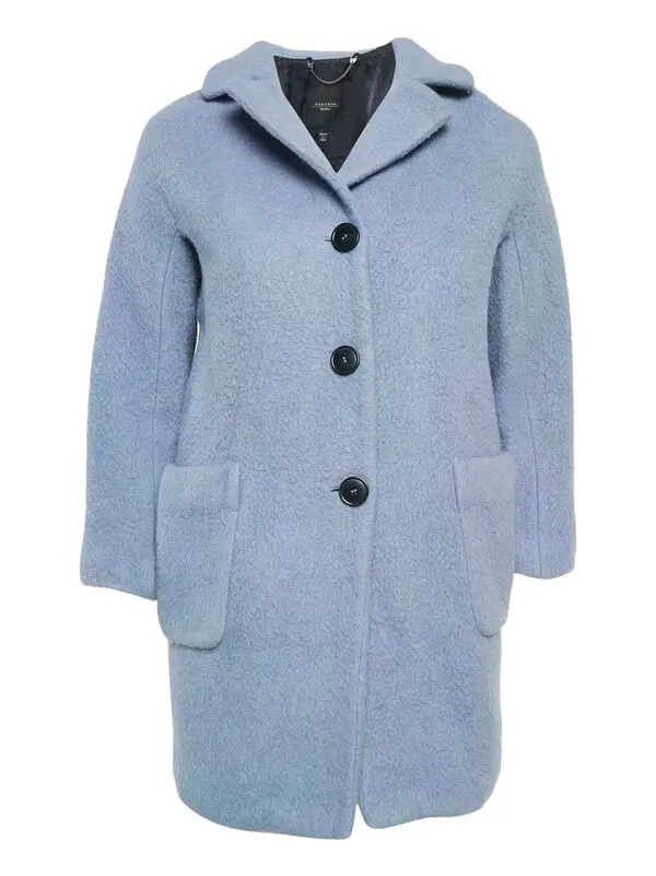 Max Mara Knitted Coat - Blue