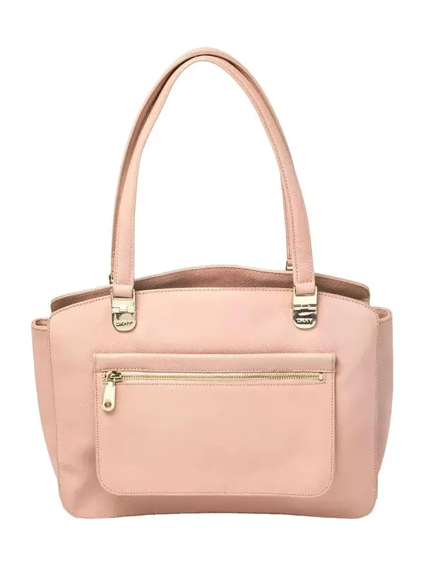 Dkny Leather Tote Bag - Pink