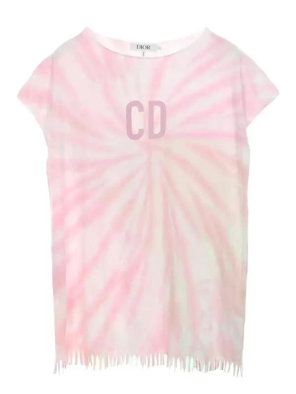 Dior 2010 Tie-dye T-shirt - Pink