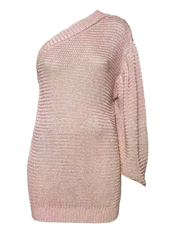 Stella McCartney One-shoulder Sweater - Pink
