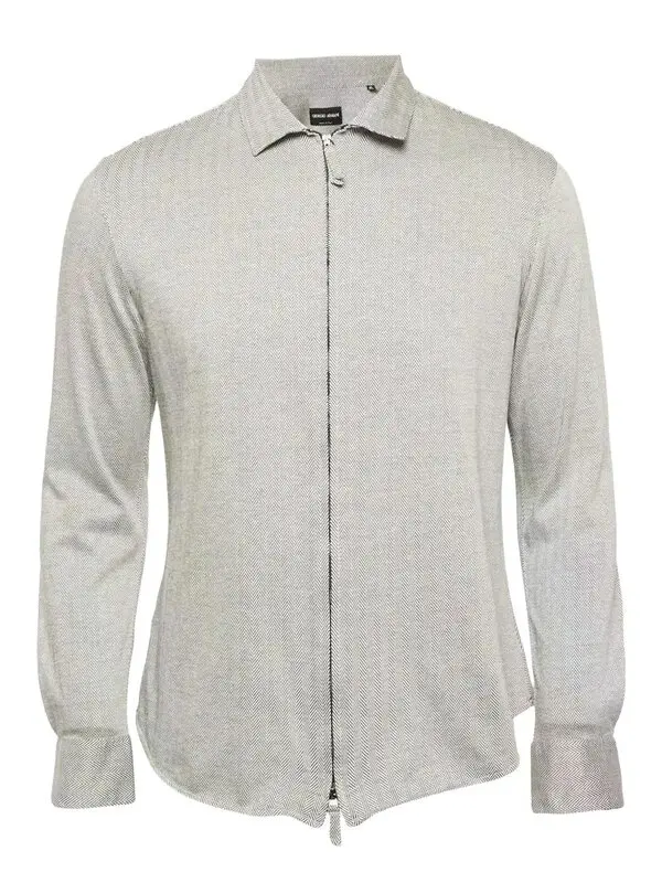 Giorgio Armani Cotton Shirt - Grey