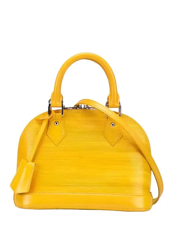 LOUIS VUITTON Epi Alma Bb Satchel - Yellow
