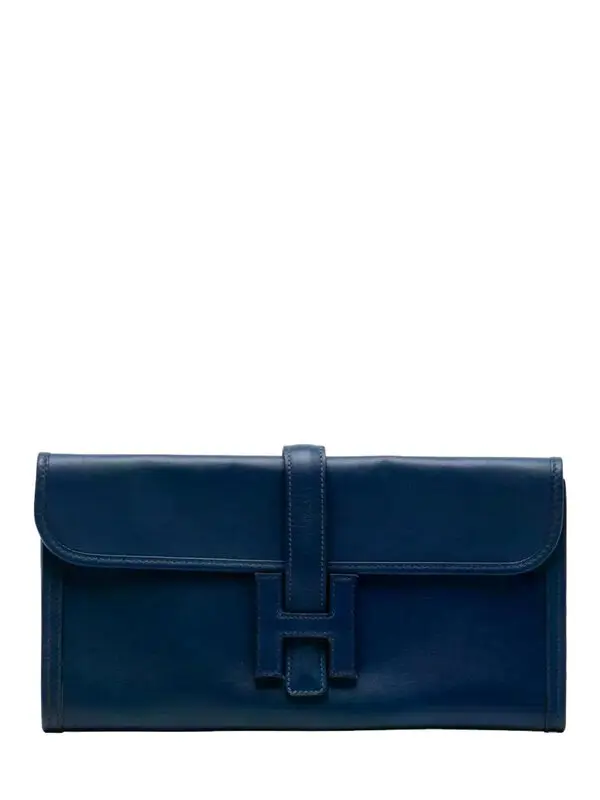 Hermès Jige Elan 29 Clutch Bag - Blue