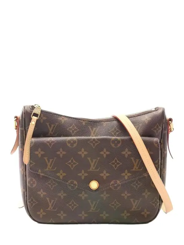 LOUIS VUITTON Pre-owned 2016 Mabillon Monogram Shoulder Bag - Brown