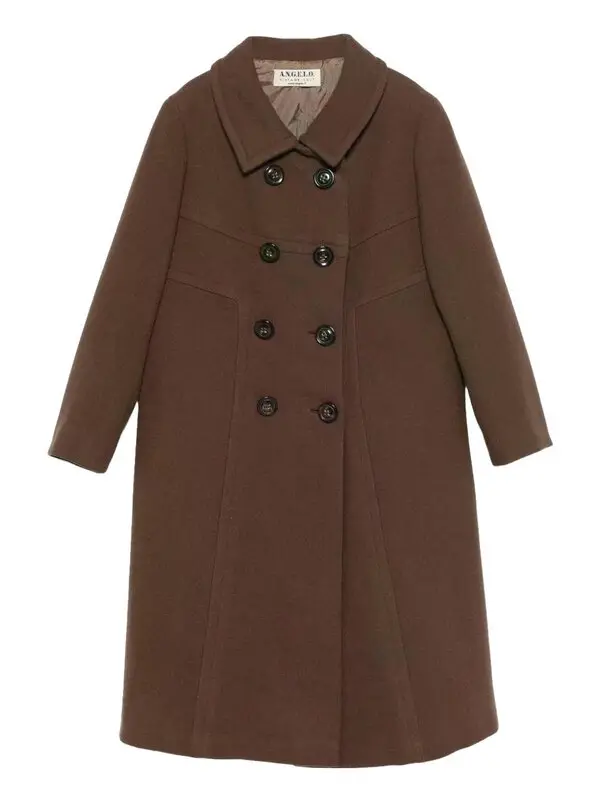 A.N.G.E.L.O. VINTAGE CULT 1960s Double-breasted Coat - Brown