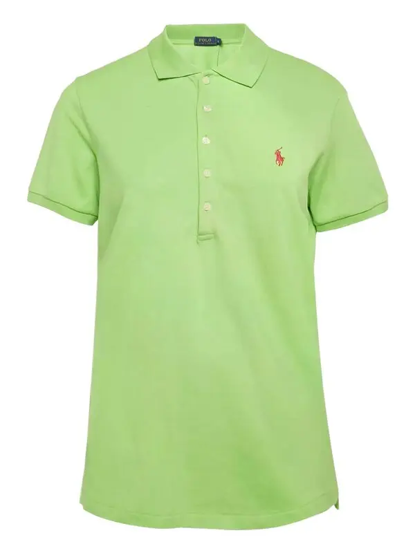 Polo Ralph Lauren Polo Pony-embroidered Polo Shirt - Green