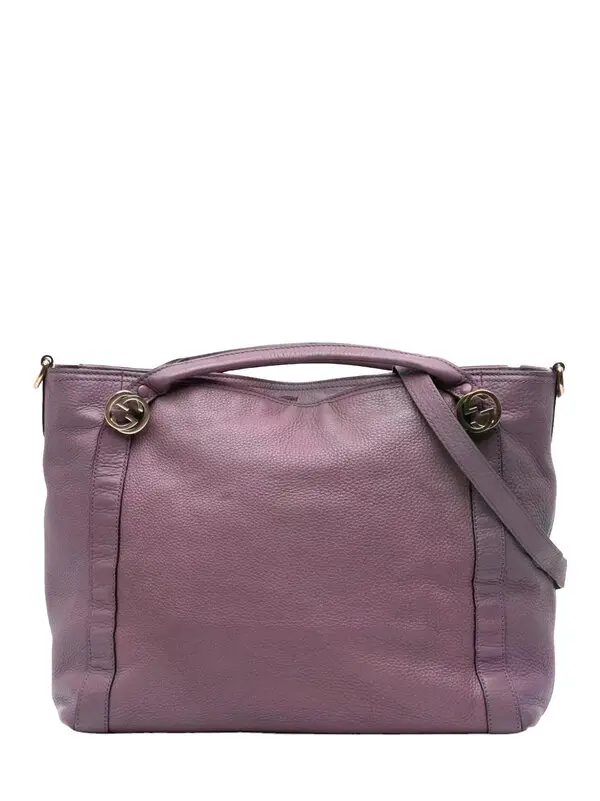 Gucci Miss Gg Satchel - Purple
