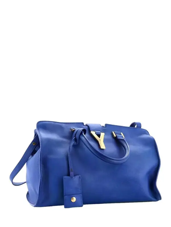 Saint Laurent Classic Y Cabas Satchel - Blue