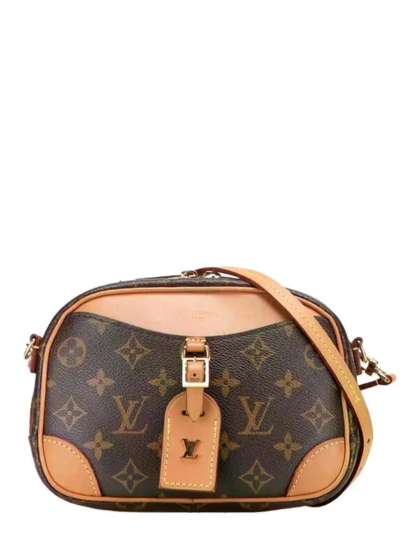 LOUIS VUITTON 2020 Monogram Mini Deauville Crossbody Bag - Brown