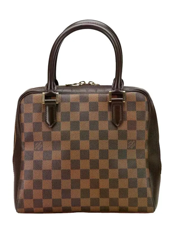 LOUIS VUITTON Damier Ebene Brera Handbag - Brown