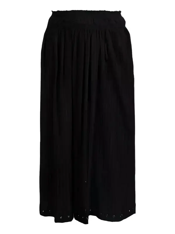 ISABEL MARANT VINTAGE Vintage Pleated Skirt - Black