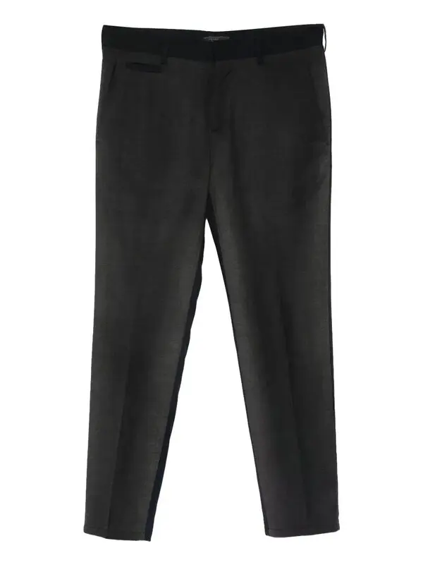 Prada 2000s Colour-block Trousers - Blue