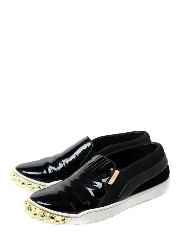LOUIS VUITTON 2024 Stud-embellished Sneakers - Black