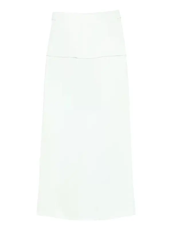 JIL SANDER Straight Skirt - Green