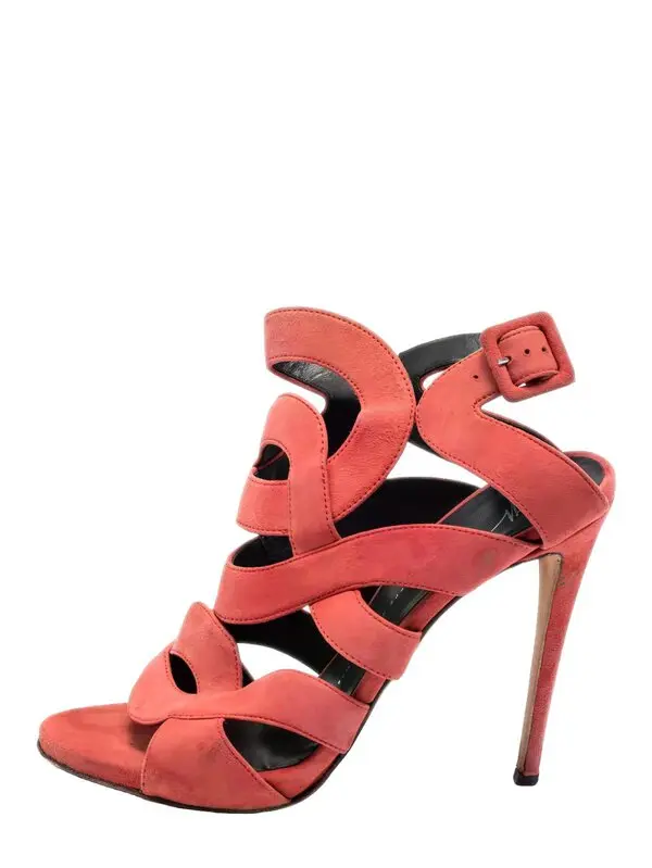 GIUSEPPE ZANOTTI 130mm Strappy Open-toe Sandals - Pink