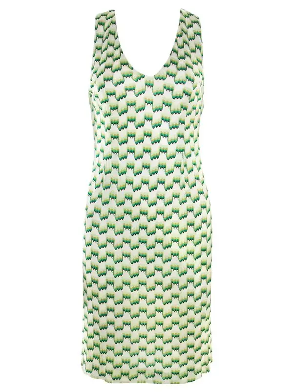 Missoni Patterned-jacquard Dress - Green