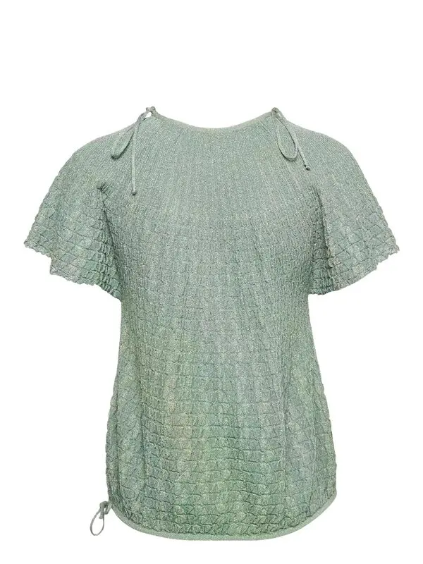 Missoni Lurex-knit Top - Green