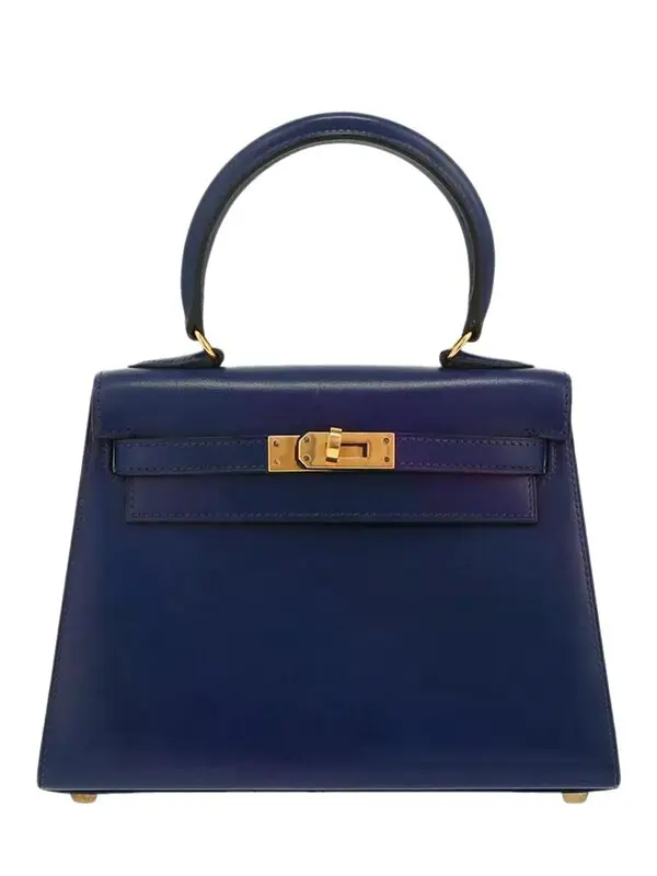 Hermès 1994 Kelly 20 Handbag - Blue