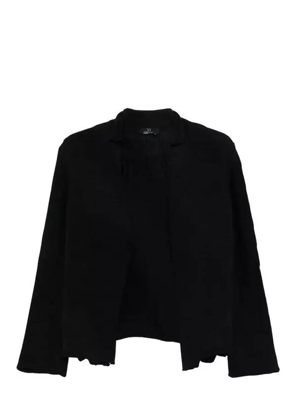 Yohji Yamamoto 2010s Knitted Jacket - Black