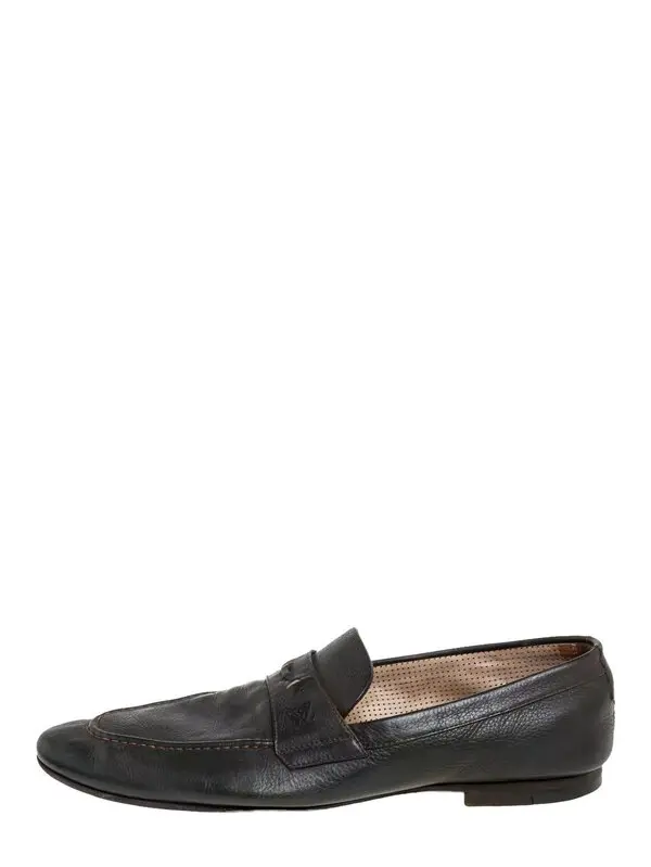 LOUIS VUITTON Leather Loafers - Brown