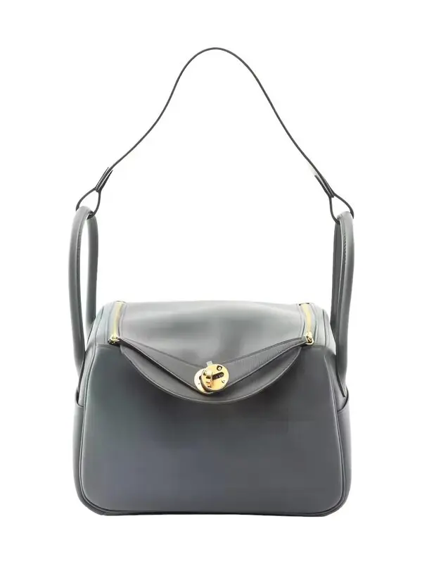 Hermès Lindy 26 Veil Amando Tote Bag - Green