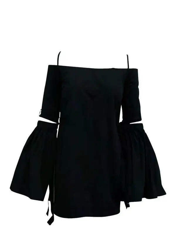 ELLERY Off-shoulder Mini Dress - Black