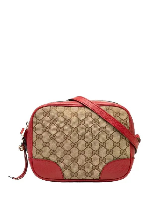 Gucci Gg Canvas Bree Crossbody Bag - Brown