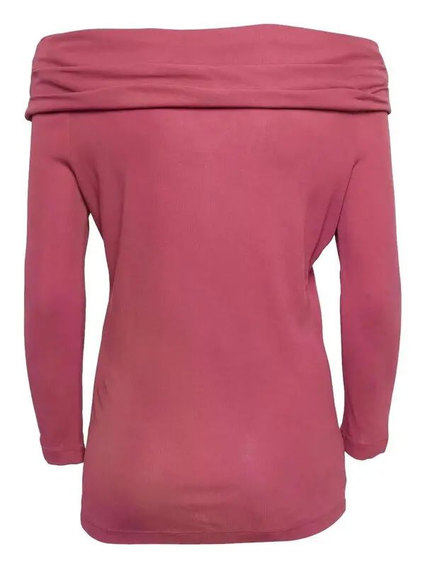 Moschino Cowl-neck Top - Pink