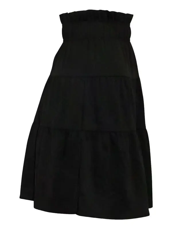 Ba&sh Tiered Frill Skirt - Black