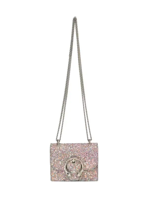 JIMMY CHOO Mini Paris Chain Shoulder Bag - Pink