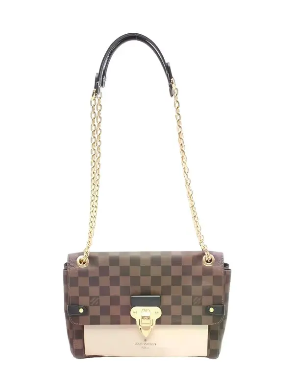 LOUIS VUITTON Vavin Pm Damier Ebene Chain Shoulder Bag - Brown