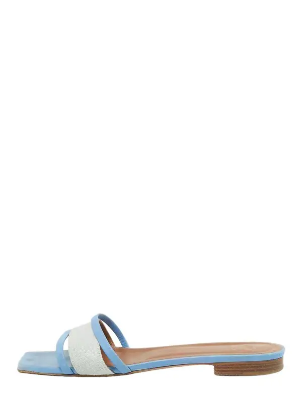 MALONE SOULIERS Demi Two-band Flat Sandals - Blue