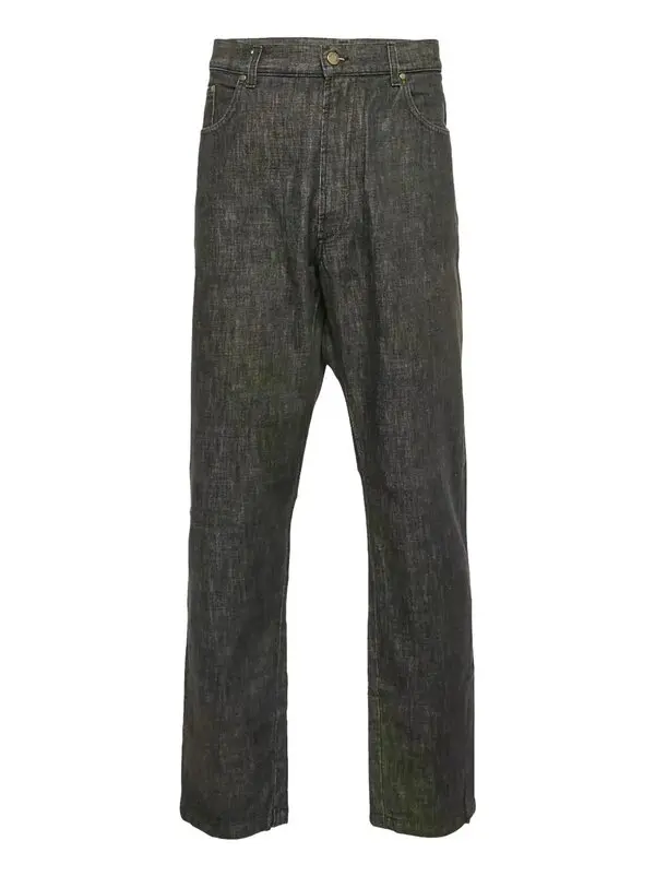 Zegna Cotton Trousers - Black