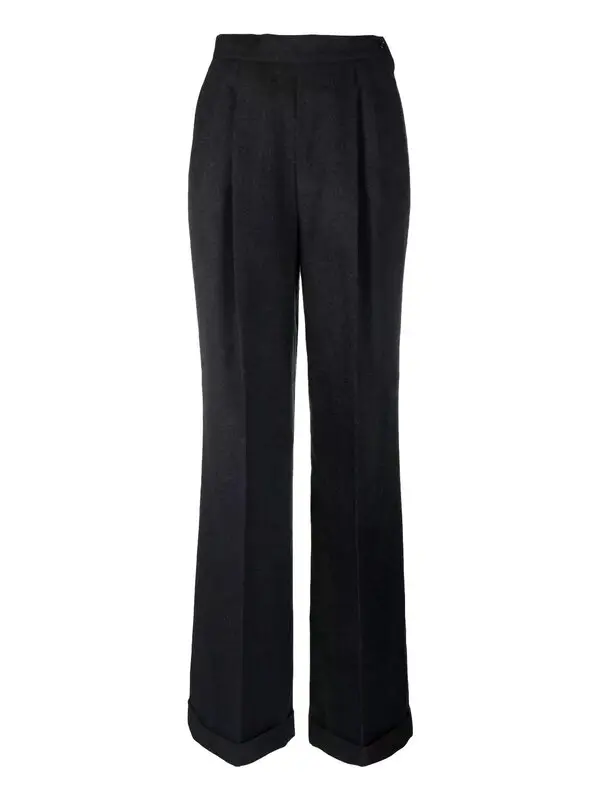 Gianfranco Ferre 1990s Straight-leg Tailored Trousers - Grey