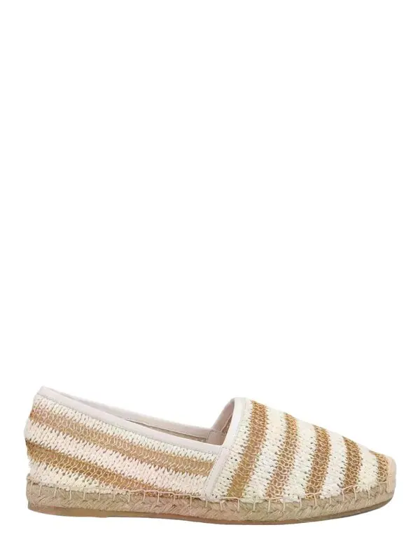 Ermanno Scervino Striped Espadrilles - White