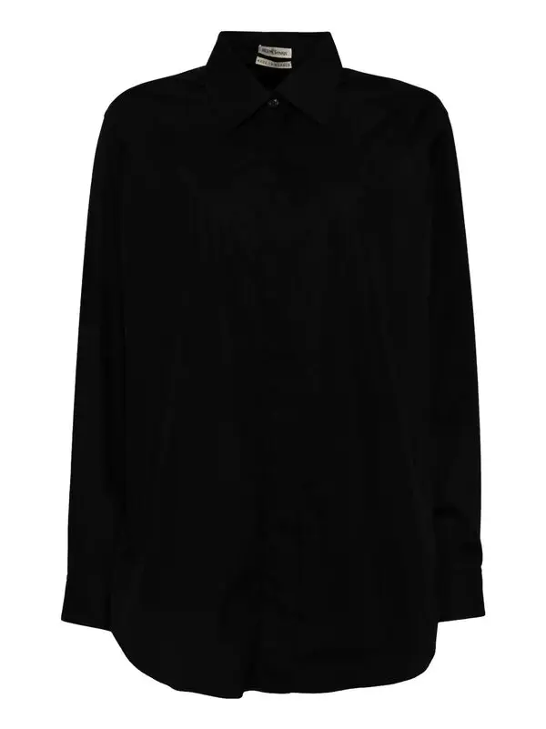 Hermès 1990-2000s Poplin Shirt - Black
