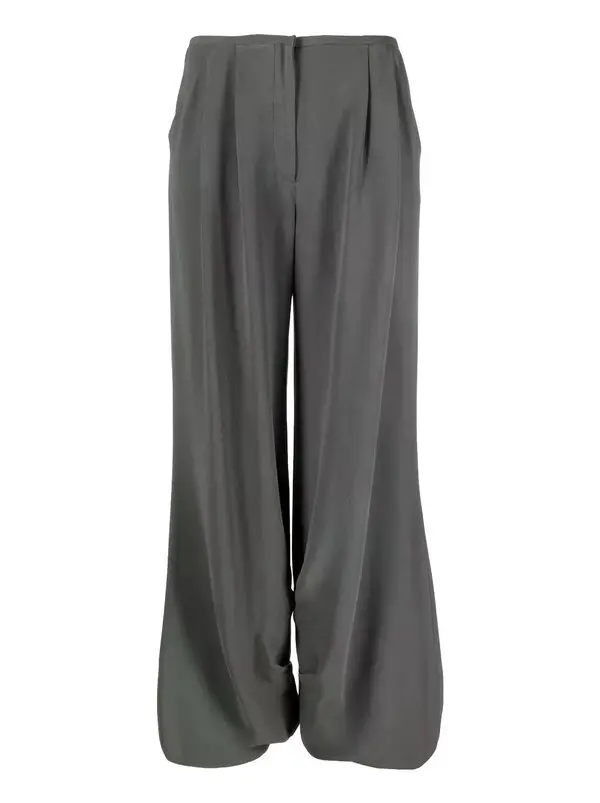 Giorgio Armani 1990s Loose-fit Trousers - Grey